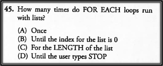 Algorithm Questions in the Computer Science Principles AP CSP Exam ...