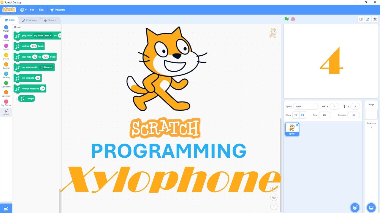 Scratch Music Create a Xylophone - Alps Academy